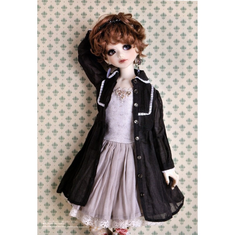 42 cm BJD Dress and Blouse PDF Sewing Pattern | CraftyLine e-pattern shop