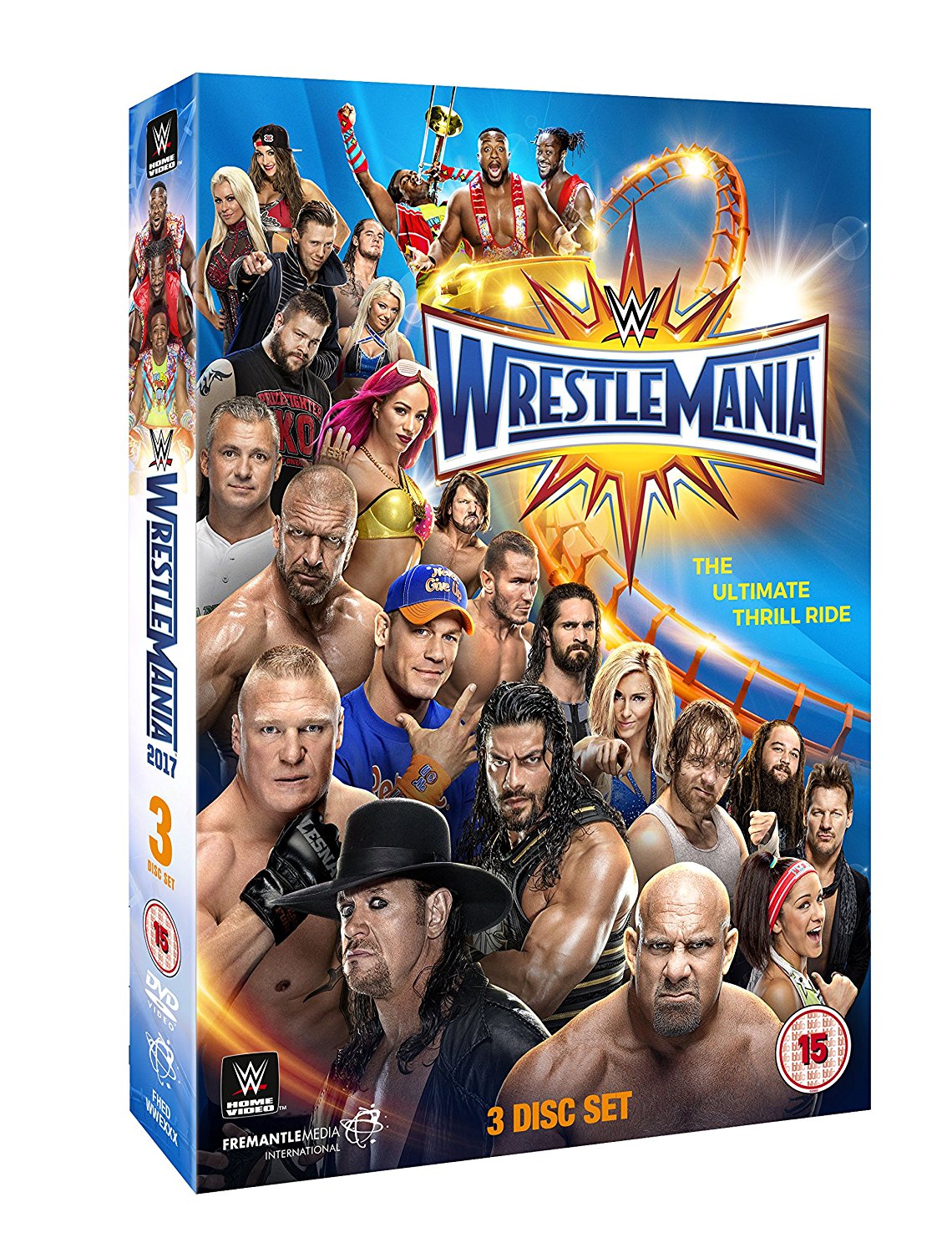 Writebase DVDs: DVD Review: WrestleMania 33