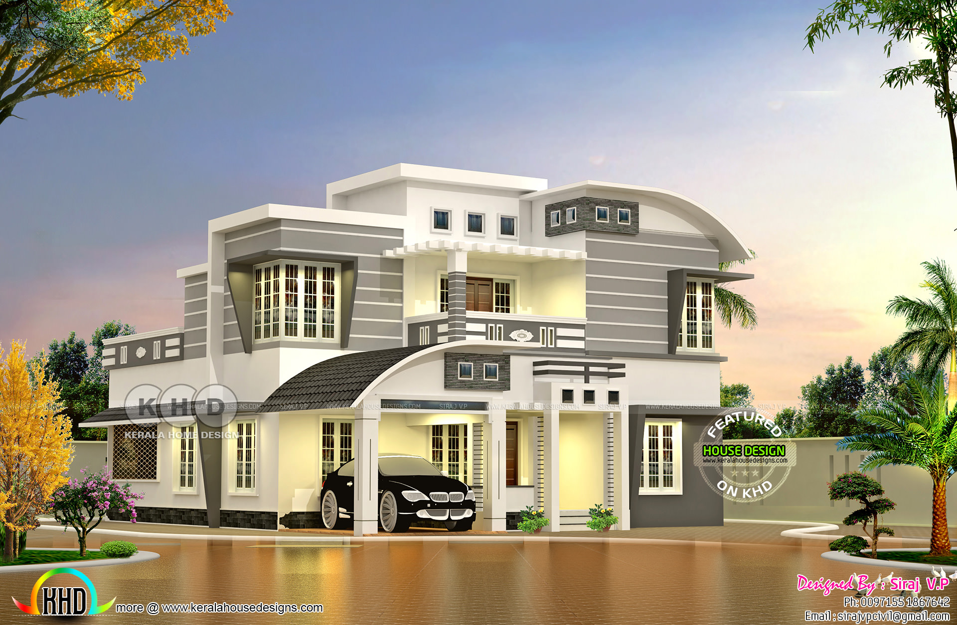 4 bhk 1818 square feet modern house plan - Kerala Home Design and Floor ...
