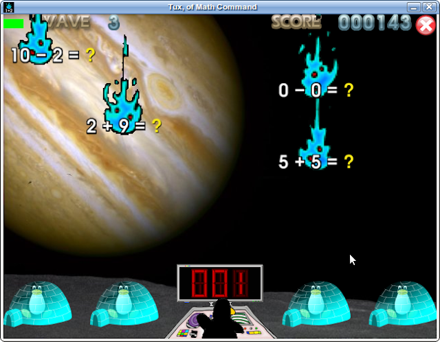 Aulas do Professor Fernando: TuxMath - Software Pedagógico para Matemática