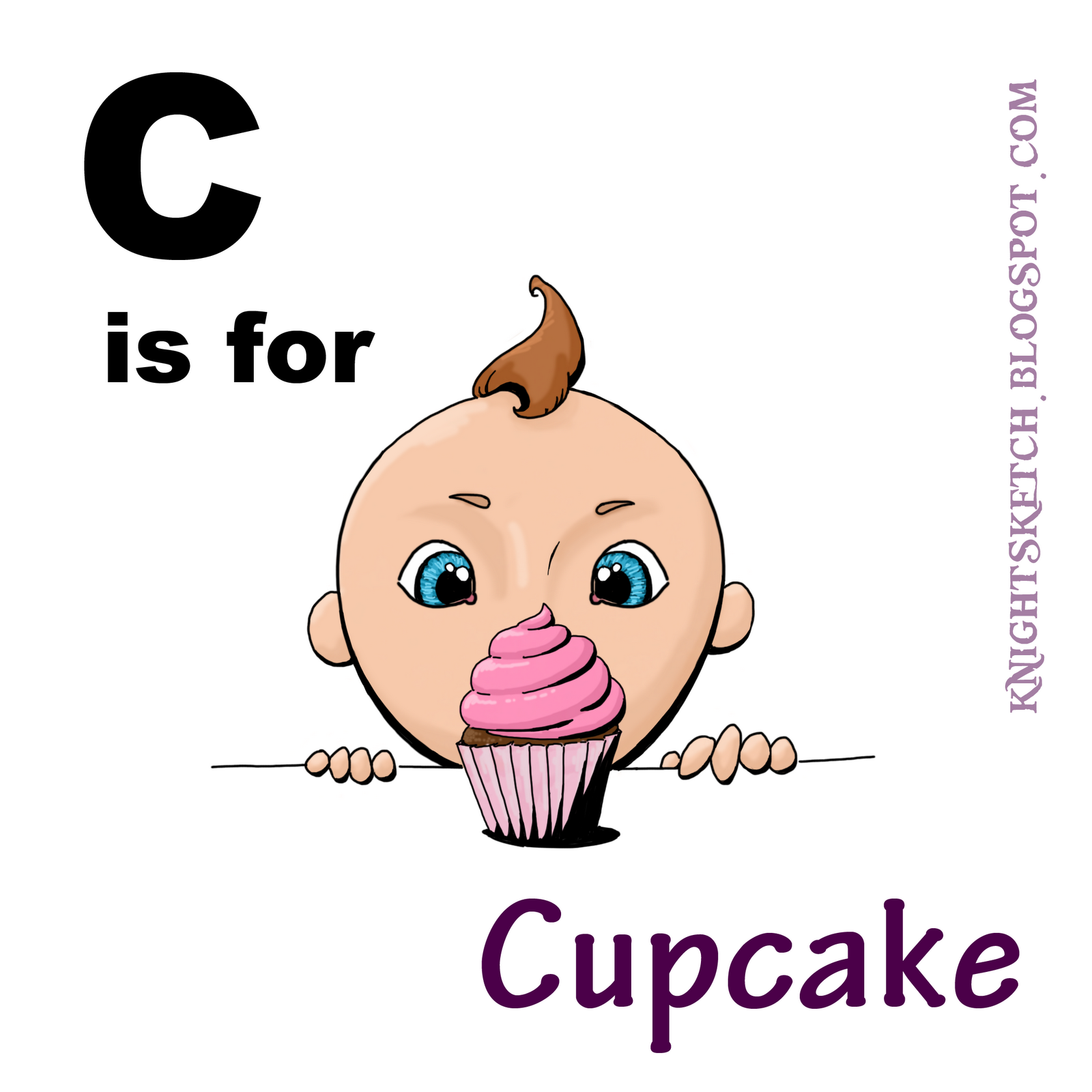 Sketch Blog: C is for Cupcake