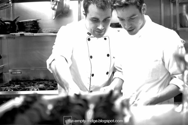 The Empty Fridge.: Apertif with Chefs Miguel Maestre & Manu Fidel