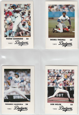 Dodgers Blue Heaven: 1983 Dodgers Police Set