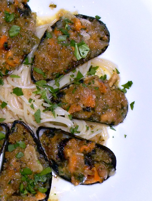Wish Upon A Dish: Baked Stuffed Mussels