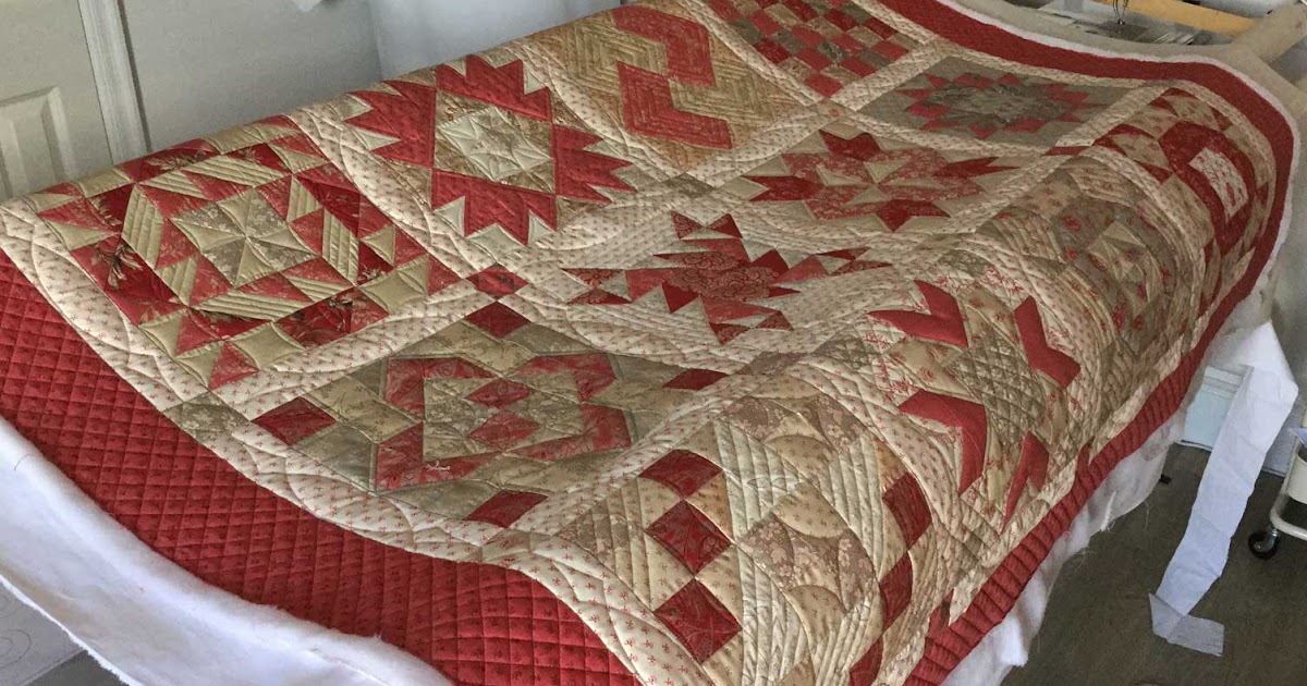 Fabadashery Longarm Quilting: Jelly Roll Sampler Quilt - No 2