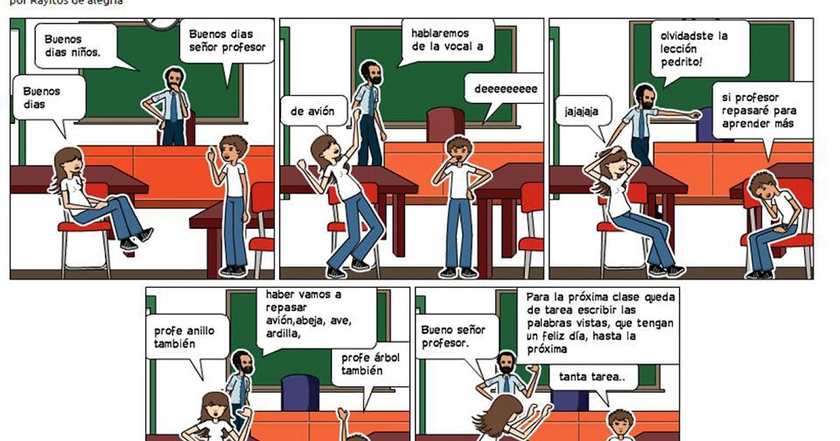 ACTIVIDADES DE LECTOESCRITURA: Educaplay y Tira cómica