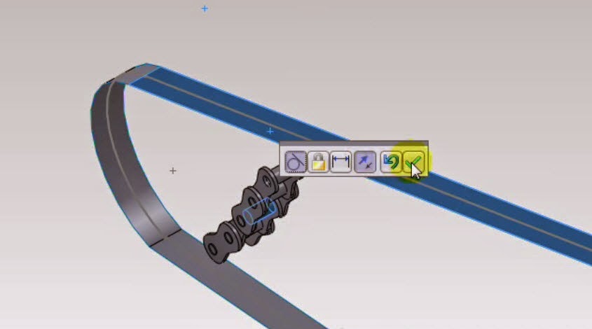 How to assemble the Chain in Solidworks 2011 From VDO - SolidWorks Share