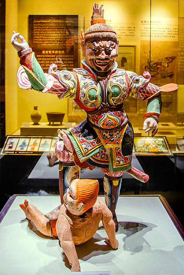 High Tang Dynasty Cord and Plaque Armor with Restored Colors 明光甲