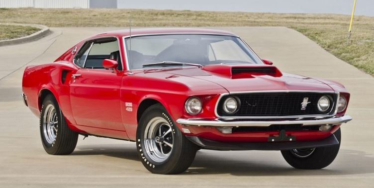 Just A Car Guy: 2 weeks after purchasing his 1969 Boss 429, Bill parked ...