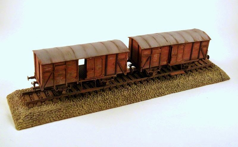 Gulumik Military Models: Rail Box Wagon 1/72 MIG Production - Gallery