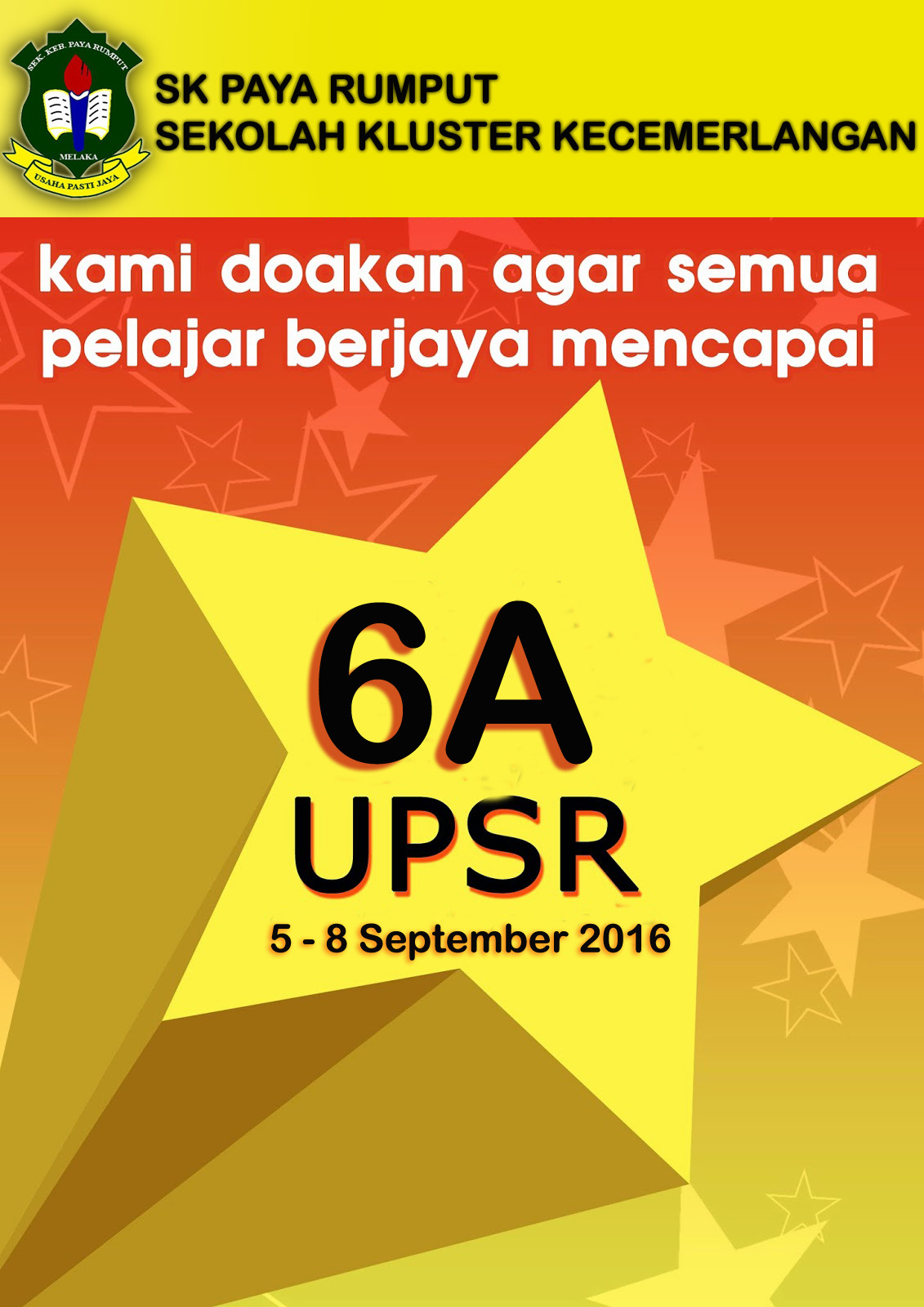 SK PAYA RUMPUT: September 2016