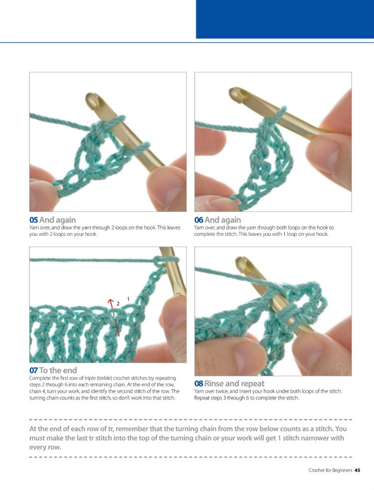 Crochet for beginner magazine | knitting and crochet