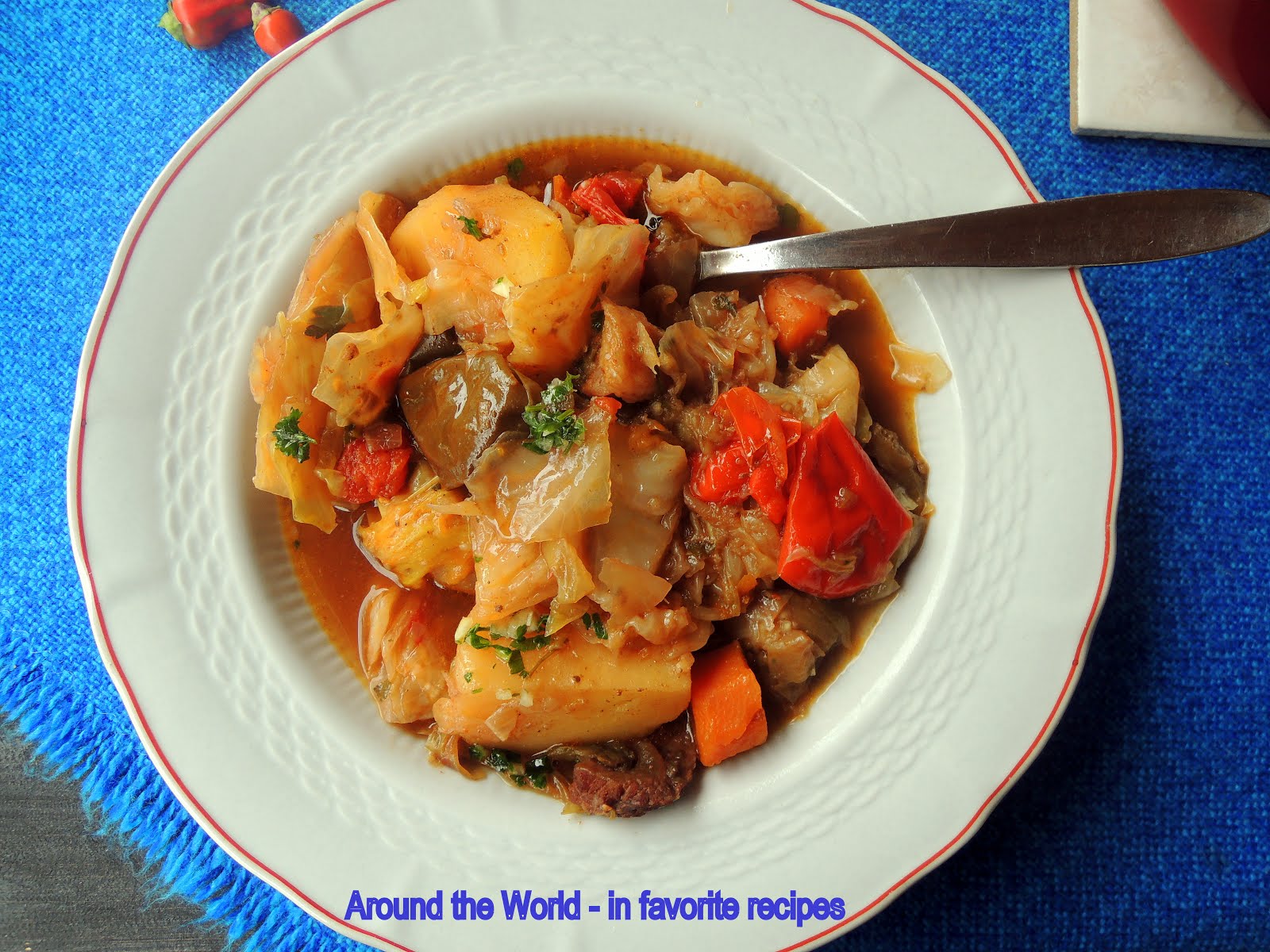 Around the World - in favorite recipes: Bosnian Pot