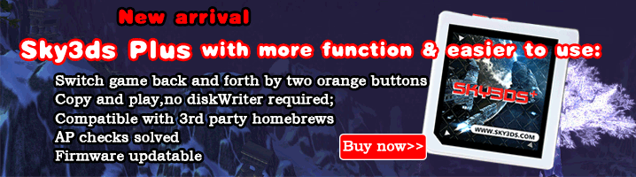 SKY3DS PLUS Flashcard: 2015