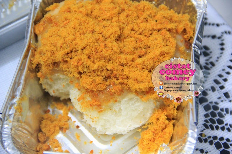 CistatComeyBakery: Roti Sarang Lebah, Roti Chicken Floss dan Pavlova