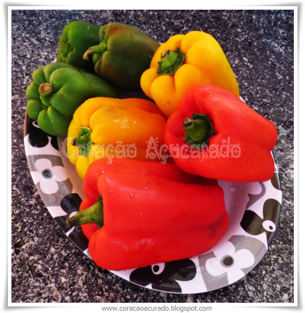 Coração Açucarado: Pimentões Recheados