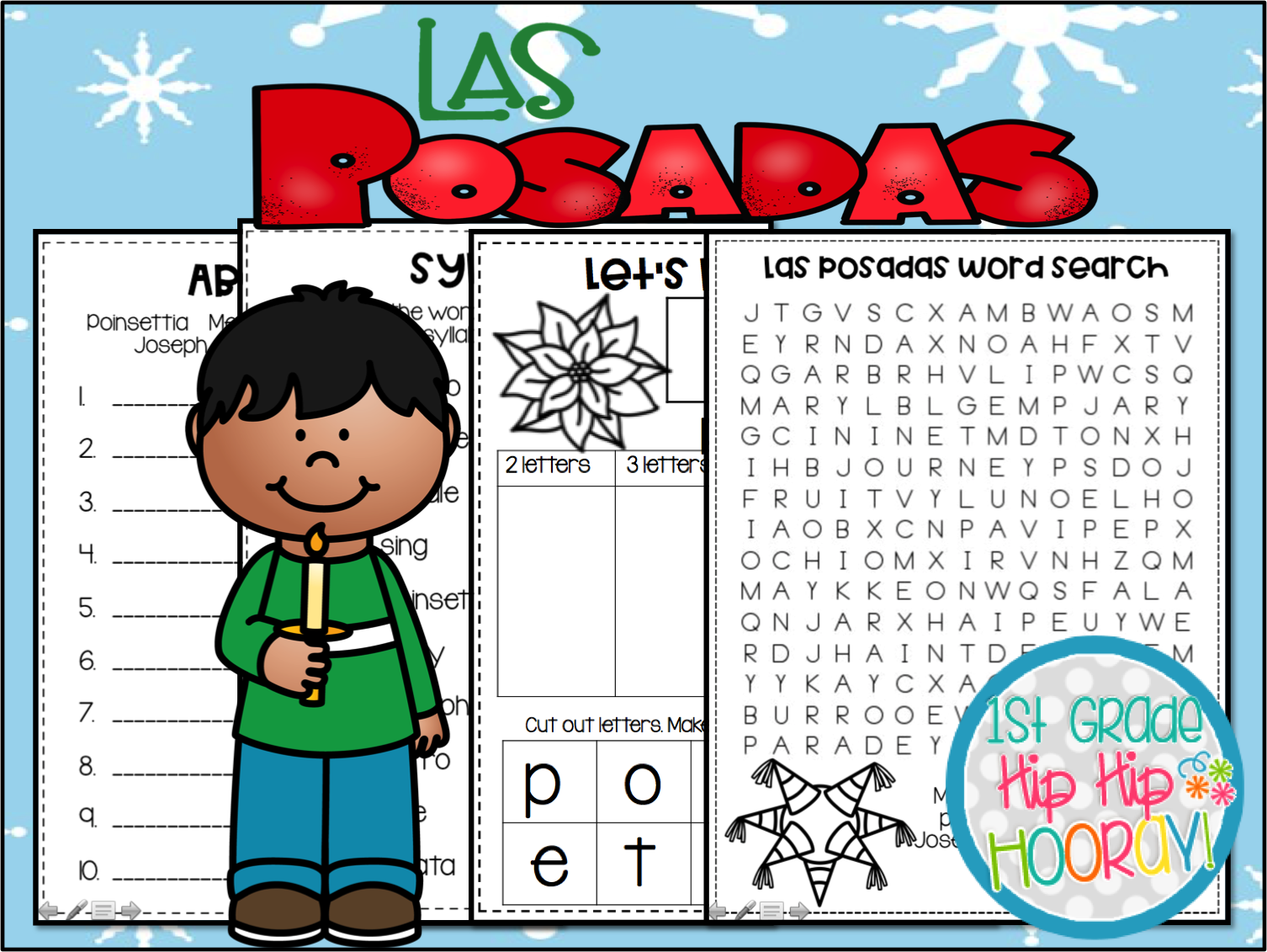 1st Grade Hip Hip Hooray!: Holidays Around the World...Las Posadas