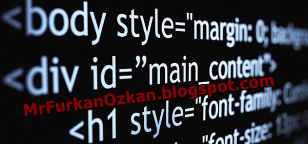 Blogger Kod Kutusu Ekleme (Gayet Şık Responsive ) - Furkan Özkan Blog