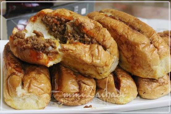 Home Sweet Home: Roti Inti Daging Goreng Mentega