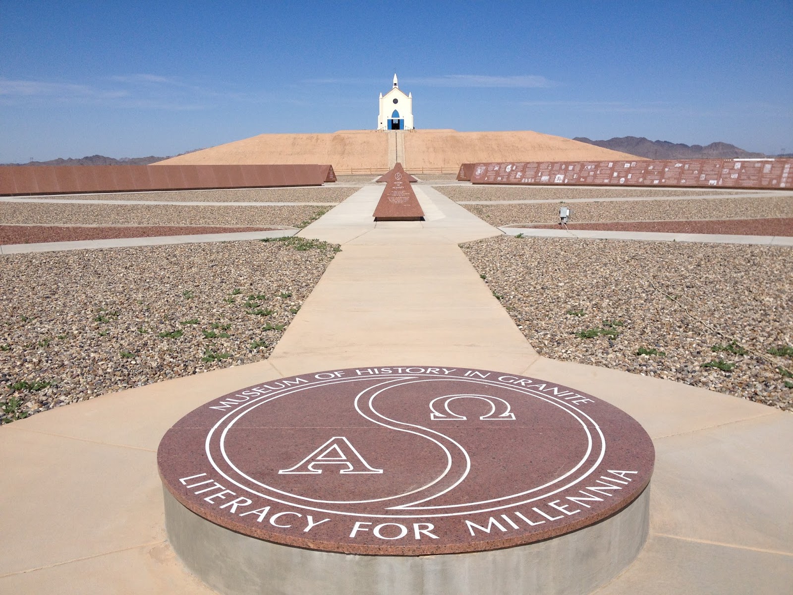 Roadtrips and Restaurants: Felicity, California: The Center of the ...