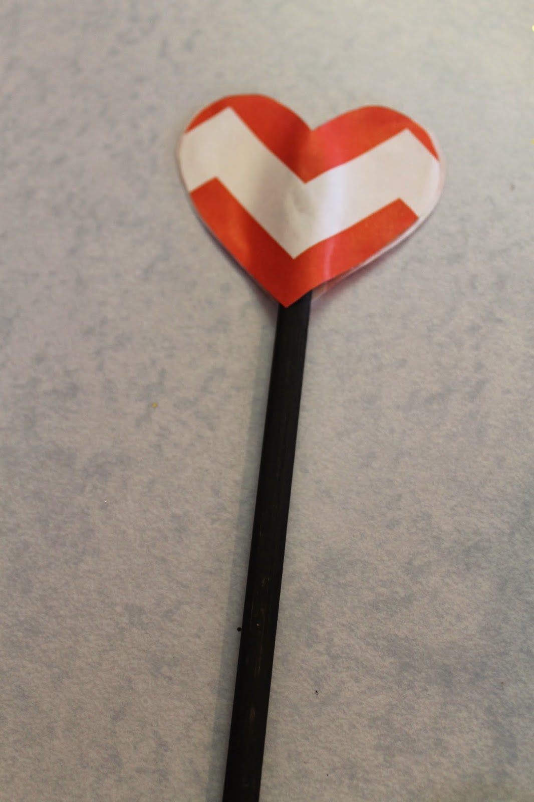 Cook and Craft Me Crazy: Paper Heart Sticks