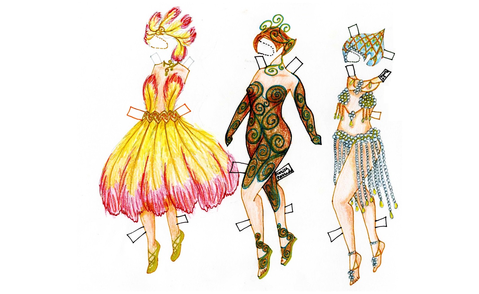 1000+ images about paper dolls 11 on Pinterest | Paper dolls, Picasa ...