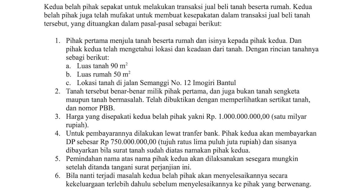 84 INFO CONTOH LETTER C SURAT TANAH - TEMPLATE