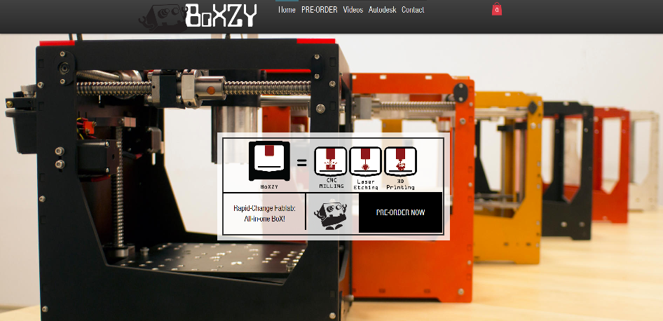 Devon Sowell: BoXZY: CNC Milling, Laser Etching, & 3D Printing from one ...