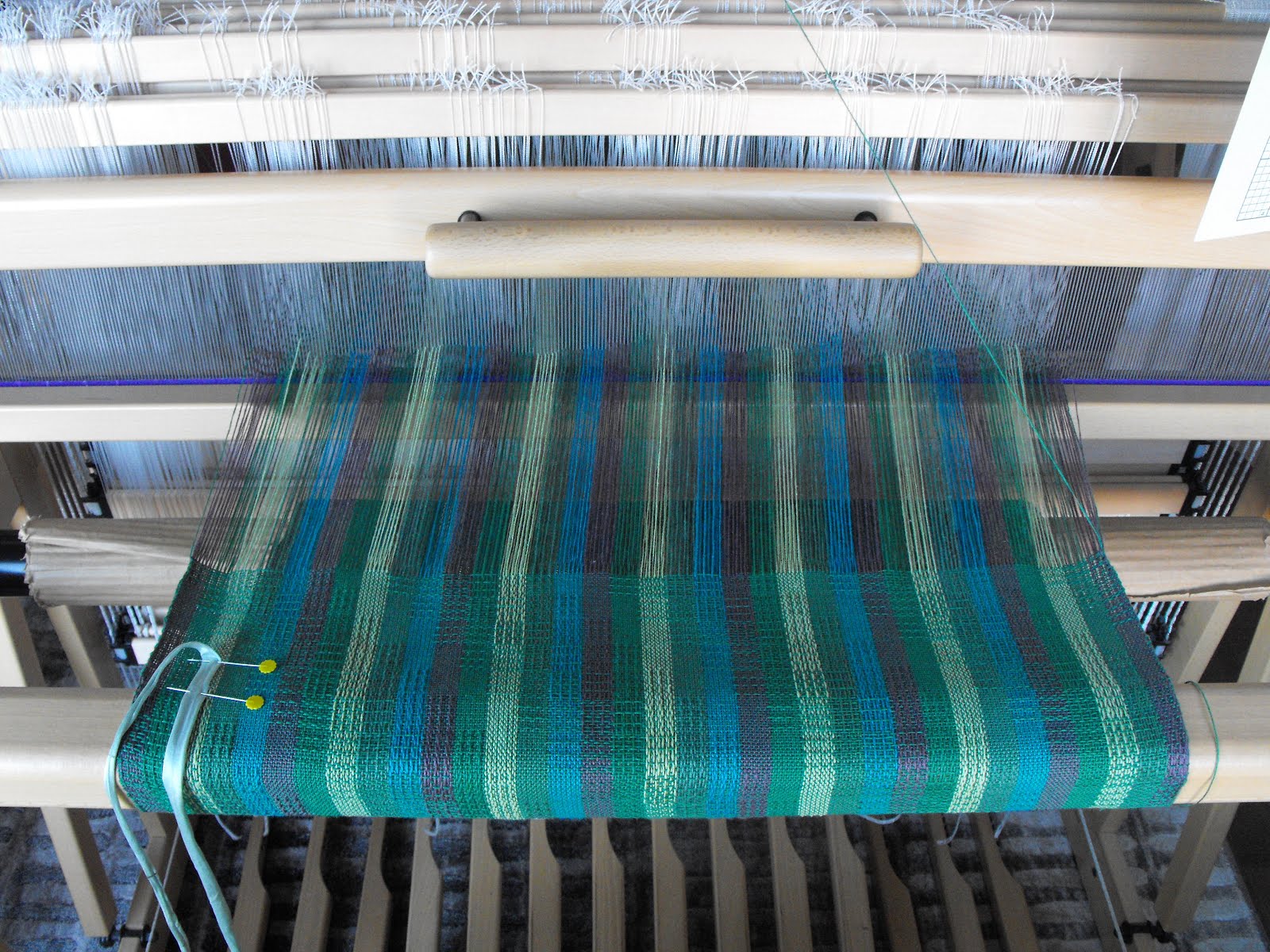 Dust Bunnies Under My Loom: What is on the Looms at the Start of the ...