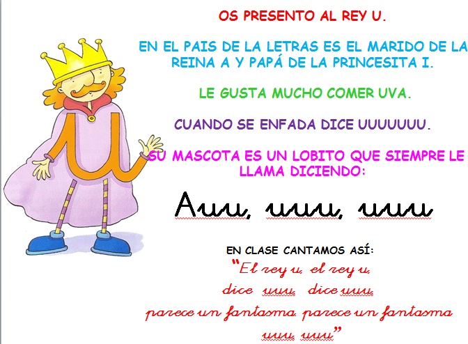 El arcoiris de Infantil: LETRA U