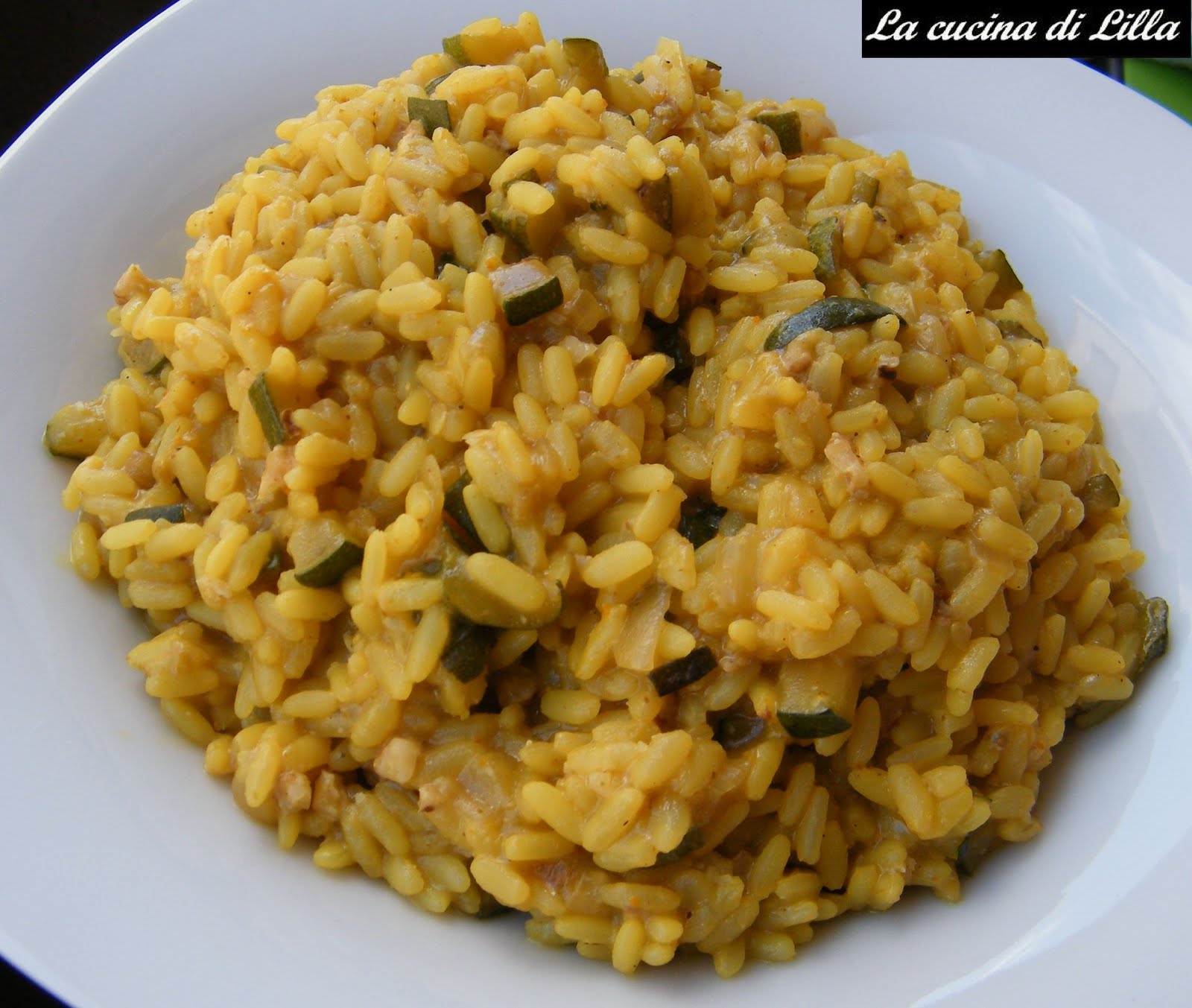 Riso e risotti: Risotto zucchine e curry