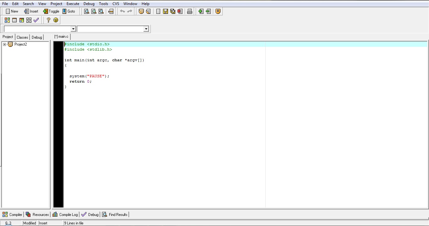 "INFO DARI WAHYU": Cara Membuat Program C di Aplikasi Dev-C++