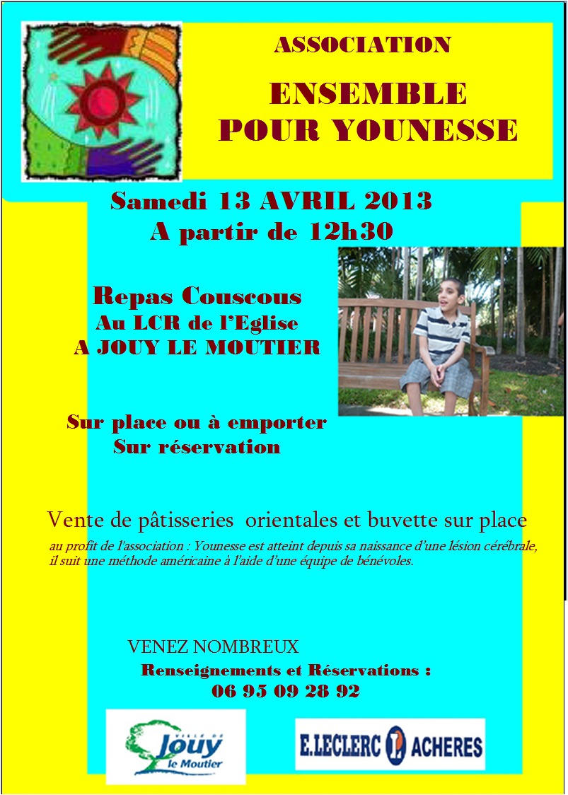 ASSOCIATION ENSEMBLE POUR YOUNESSE: mars 2013
