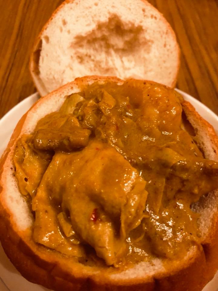 Chicken Curry in Bowl Bread in Miri City - Miri Food Sharing