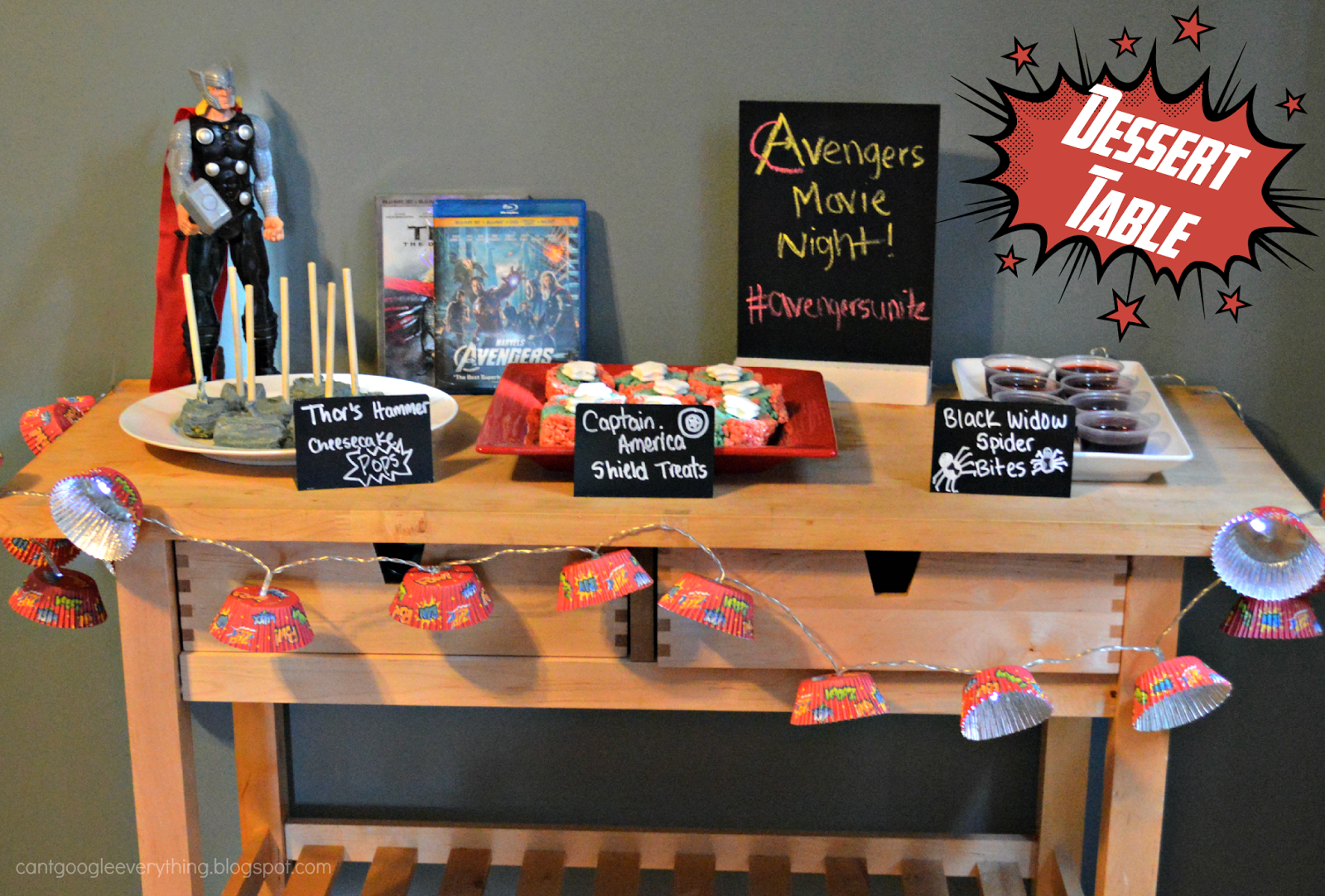Avengers Movie Night Party! - My Mini Adventurer