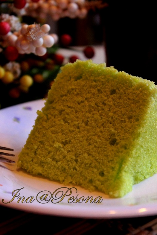 P e s o n a: Kek Span Pandan