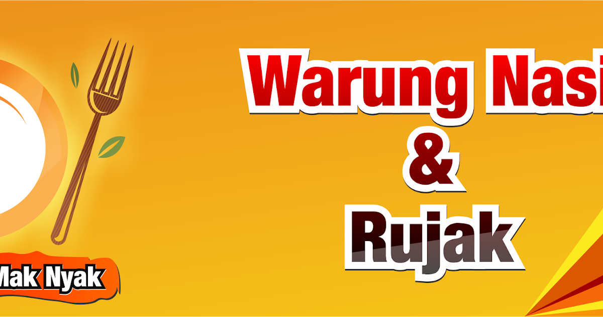 Background Spanduk Background Warung Makan