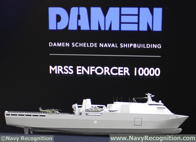 DEFENSE STUDIES: Damen Unveils its New MRSS Design Proposal for Royal ...