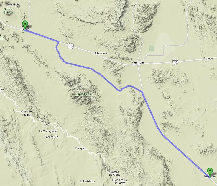 Wounded Warrior Ride: Day #41 - Prada Marfa
