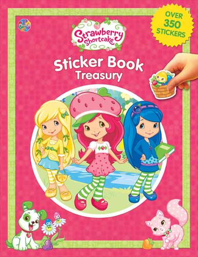 Planet Bayi: Sticker Book Treasury STRAWBERRY SHORTCAKE with Over 350 ...