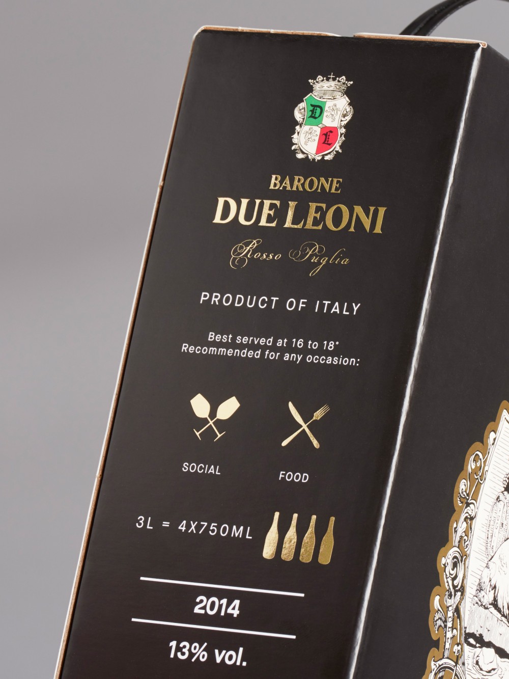 Barone Due Leoni on Packaging of the World - Creative Package Design ...