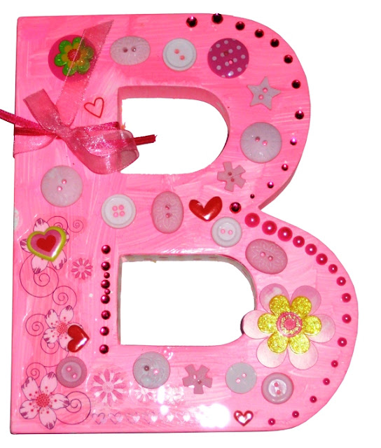 alphabet button craft for kids ~ craft ideas and art projects