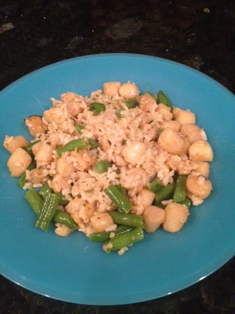 DFW Foodie Geek: Healthier Springtime Eating - Curried Bay Scallops ...