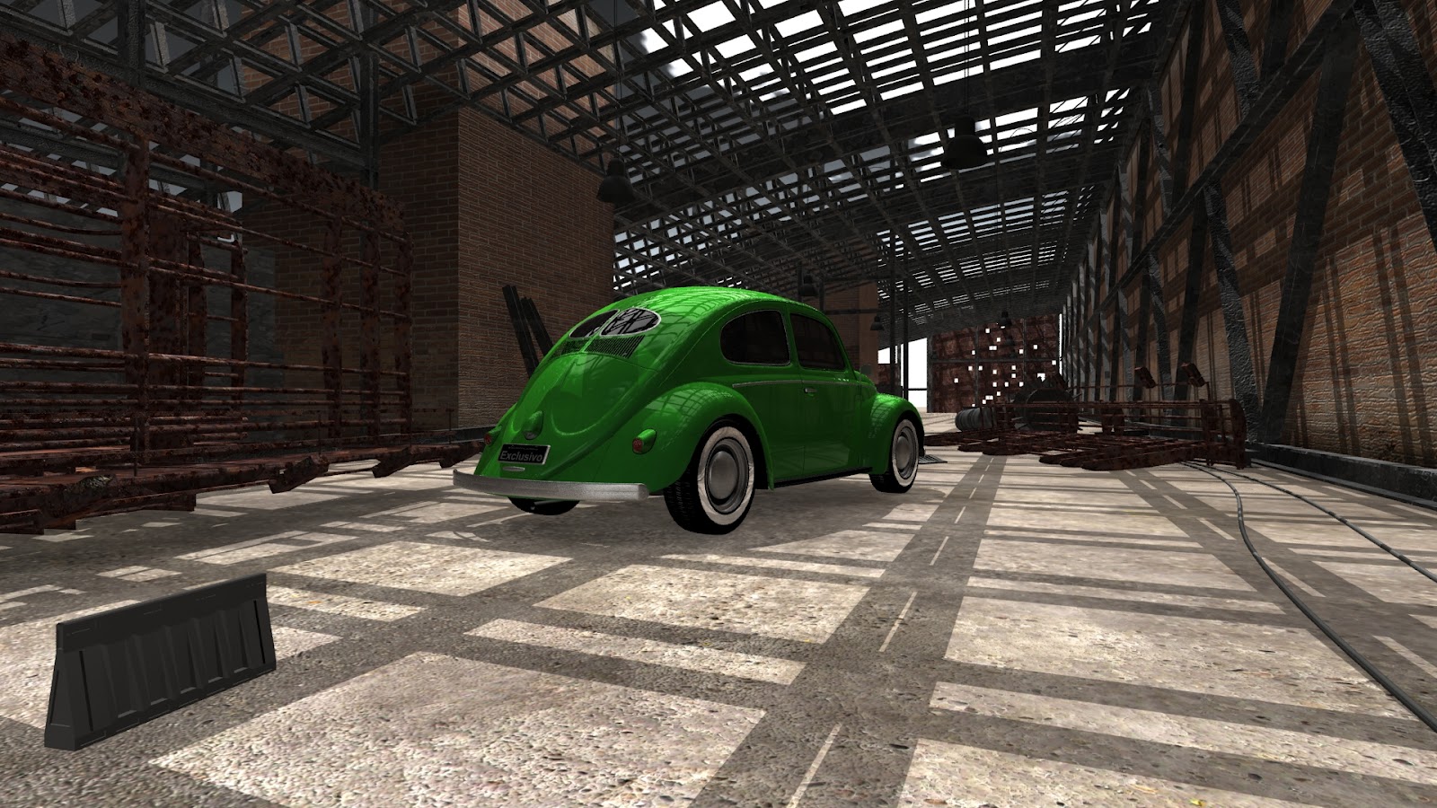 .::Radioativa::. ..::Designer::..: Fusca 1953 uma raridade renders