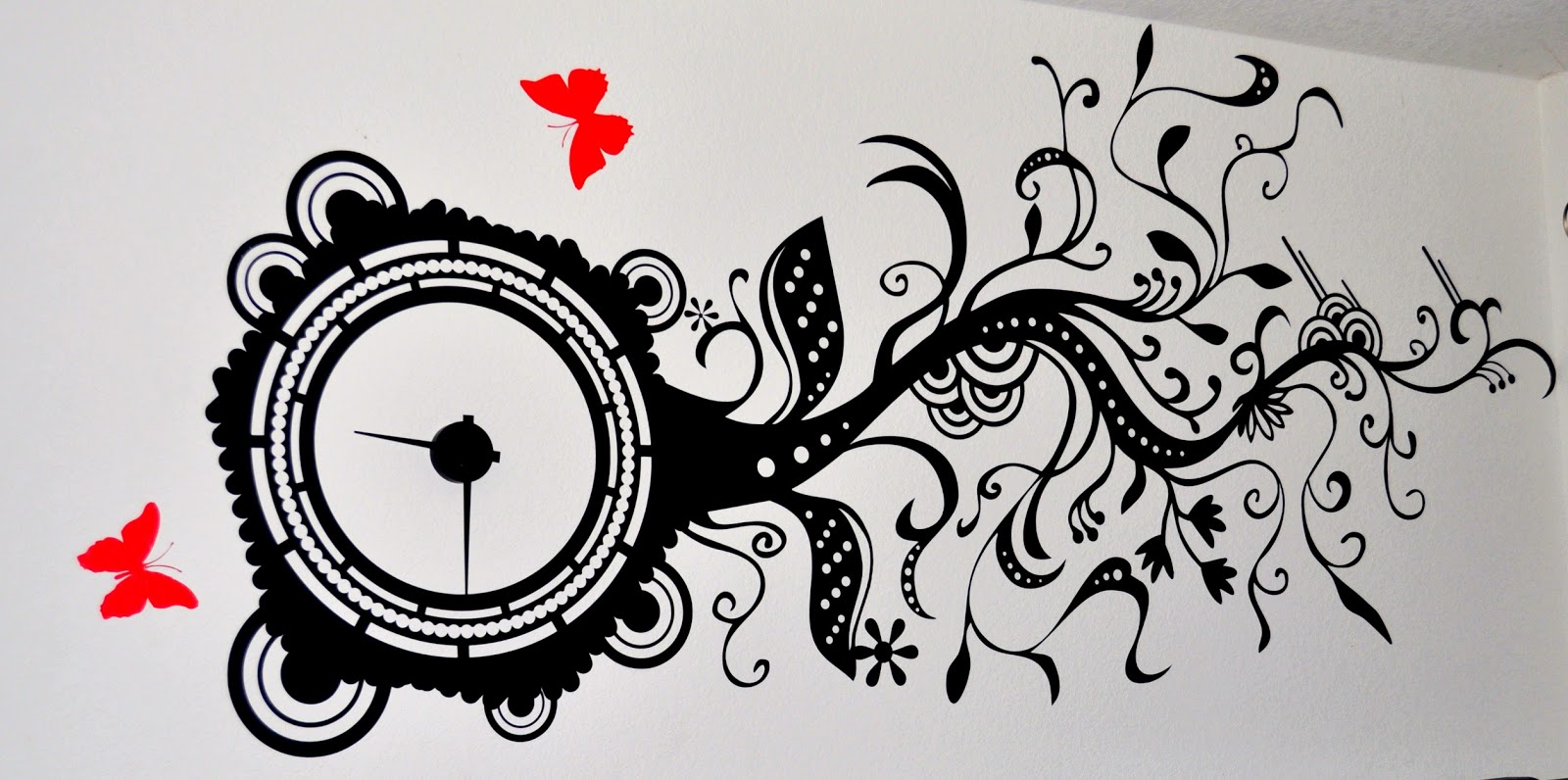 Life's Perception & Inspiration: Branch Clock Wall Decal by Dezign With a Z