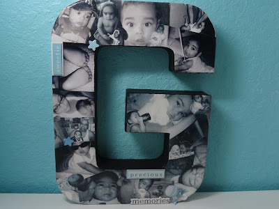 Monogram Letter "G" Photo Collage - AtStudioD