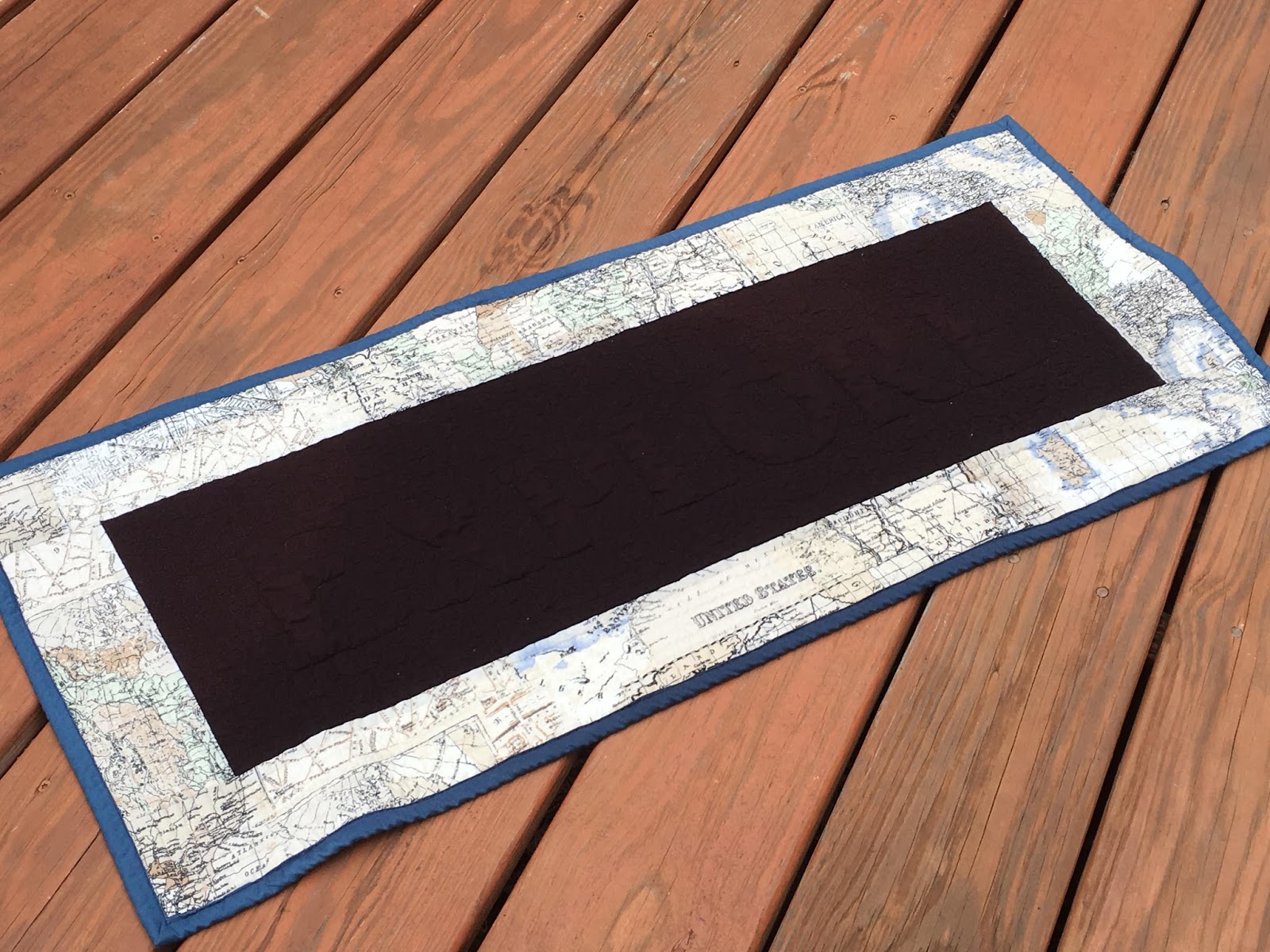 Studio Dragonfly: Explore - A Finished Word Quilt