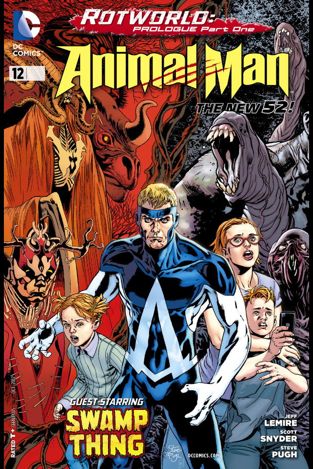 The New 52 Flash: Animal Man #12