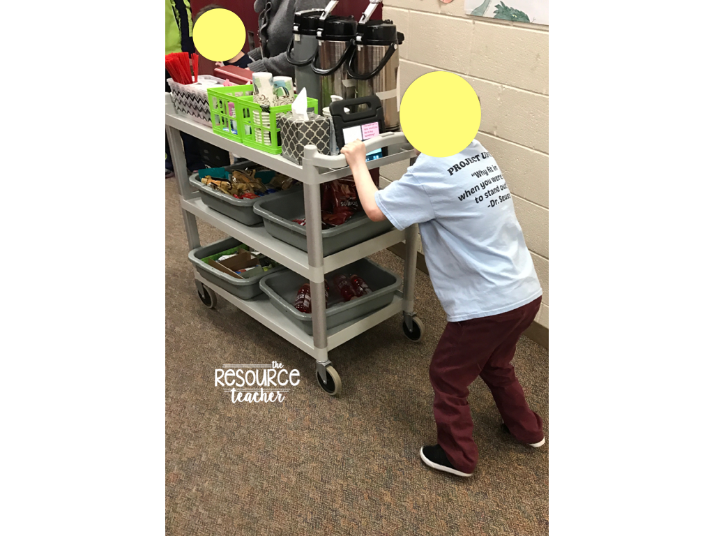The Resource Teacher: Classroom Food Cart