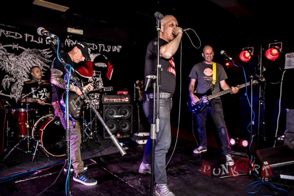 all for one and one for all: Armoured Flu Unit band